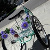 Handlebar Streamers, Blue Bicycle Streamers, Flower Bike Accessory - Etsy