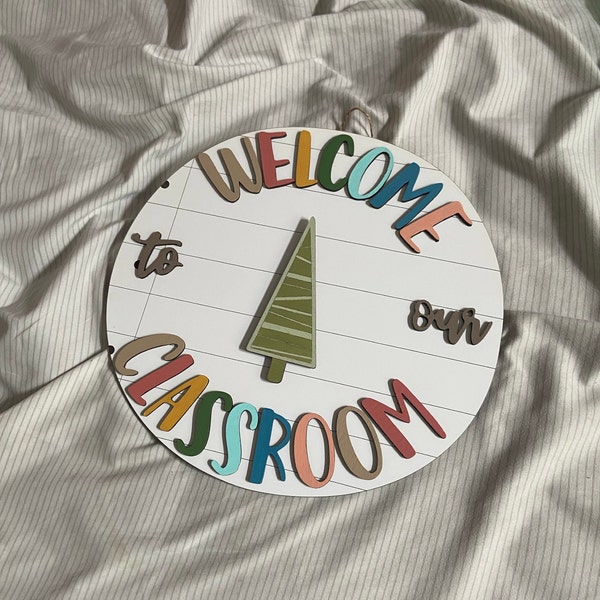 Interchangeable Classroom Sign, Classroom Sign, Interchangeable ...