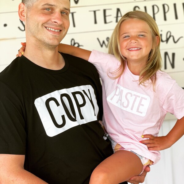 Copy Paste Shirts, Copy Paste Matching Shirt, Father and Son Shirt ...