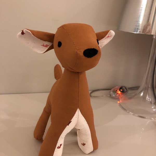 Cute Deer Sewing Pattern, Plush Toy Pattern PDF - Etsy