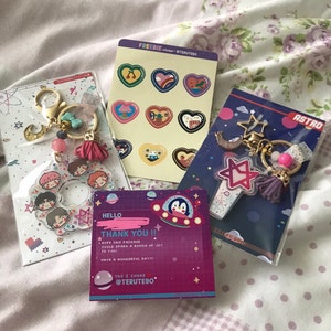 BTS Keychains Butter BTS Keychain Group Festa / Chibi | Etsy