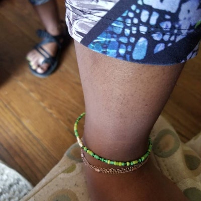 Assorted Beaded Anklets African Jewelry Anklets With - Etsy