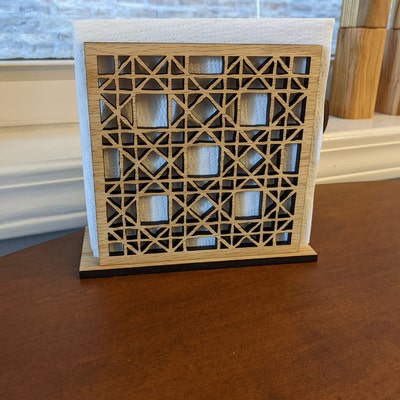 Wood Nativity Scene, Rustic Laser Cut Maple Wood Nativity Scene ...