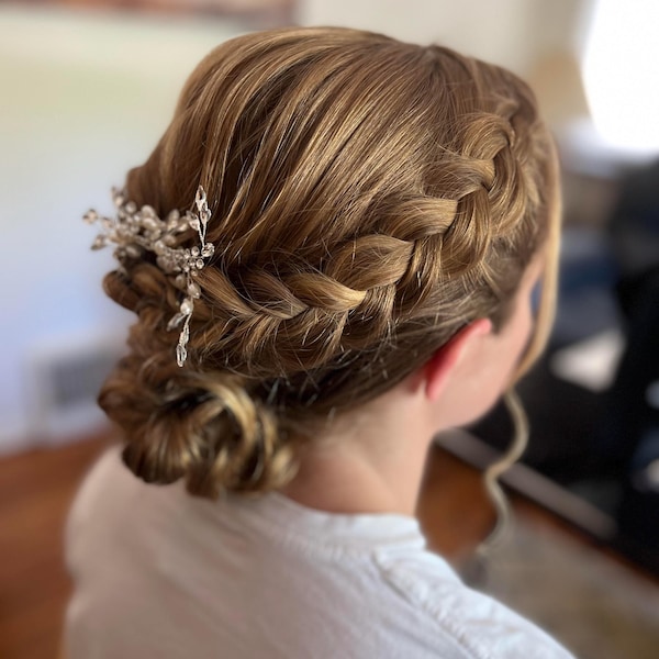 Baby's Breath Hair Vine Bridal Hair Vine Bridal Hair Accessory Wedding ...