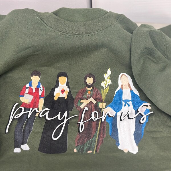 Catholic Saints Poster, Catholic Wall Art, Catholic Decor, Catholic ...