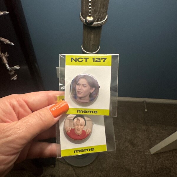 NCT 127 Meme Buttons - Etsy