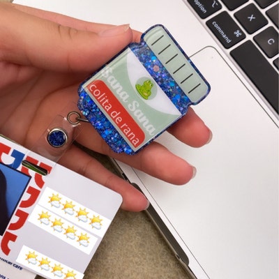 Clam Shell Badge Reel Mermaid Accessories ID Badge Clips - Etsy