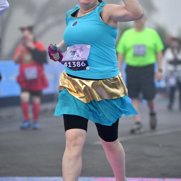 Princess Jasmine Inspired Running Costume | Skirt and Racerback Shirt ...