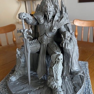 Varian Wrynn Wow Figure 8k Print World of Warcraft 3d - Etsy