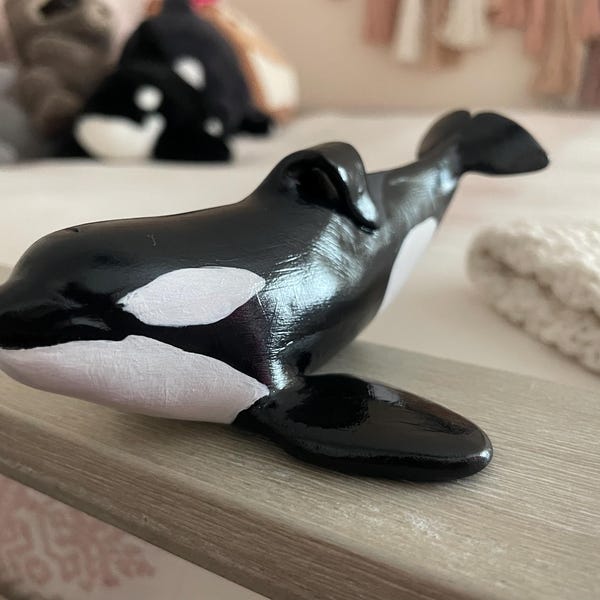 Orca Figurines - Etsy