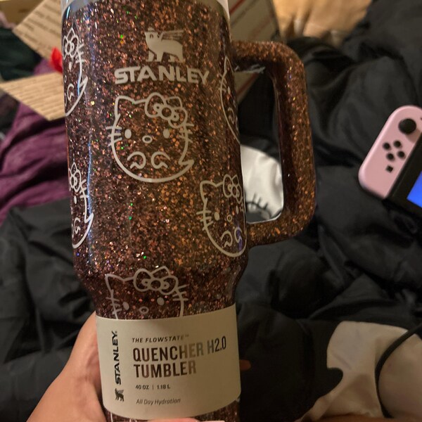 Customized Stanley Tumbler Ombré NEON Tumbler 40oz Personalized Neon ...