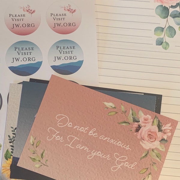 A4 JW Letter Writing Gift Set. - Etsy
