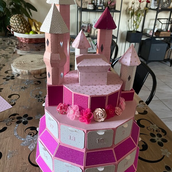 3d SVG - Castle Advent Calendar Christmas - Castle Advent Calendar (svg ...