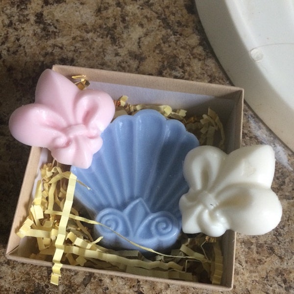Fan Soaps in Gift Box - Etsy