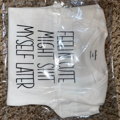 Poopy Funny Hilarious Cute Feelin' Cute Might Shit Myself - Etsy