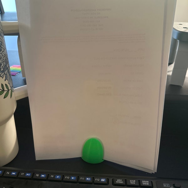 Seitenhalter für Dokumente und Blätter | Einfacher Reader Stand für ...