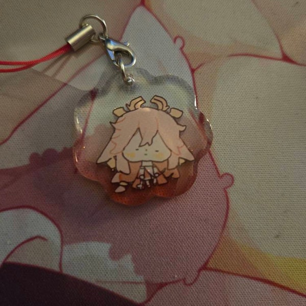 Genshin Impact Charms Full Set || Gacha Phone Keychain Charms - Etsy