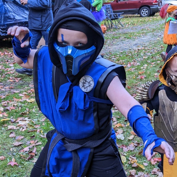 Unbreakable Sub-zero Mask - Pattern, PDF to FOAM for Cosplay (mortal ...