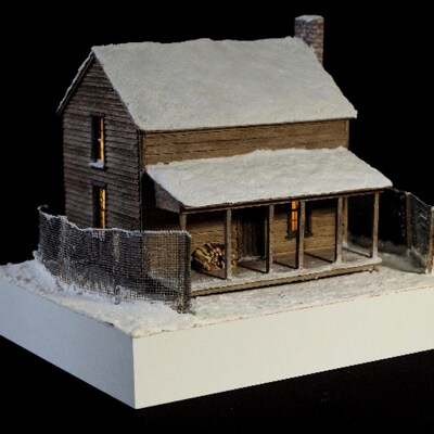 Midsommar Yellow Pyramid Building Midsommar Temple Miniature Diorama ...