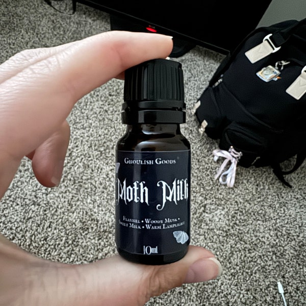 MOTH MILK PERFUME | Goth Perfume Oil | Alternative | Unique Fragrance ...