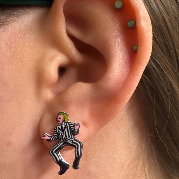 Forky Inspired Earrings, Disney Jewelry, Disney Earrings, Disney ...