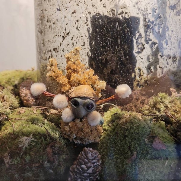 Fairy Bookcase Shadowbox - Ooak Fantasy Miniature Dollhouse Unique ...