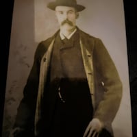 Doc Holliday Rare PHOTO Wild West US Marshal Gunfighter,wyatt Earp Pal ...