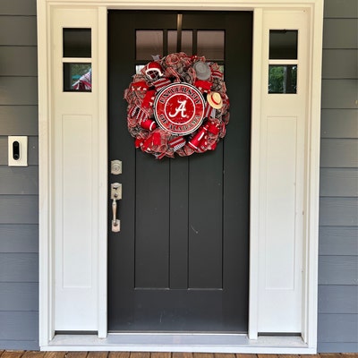 University of Alabama Wreath Roll Tide Wreath Bama Wreath Alabama ...