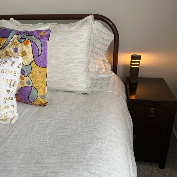 Led Lamp, Led Log Lamp, Log Light, Contemporary Lamp, Desk Lamp, Table ...