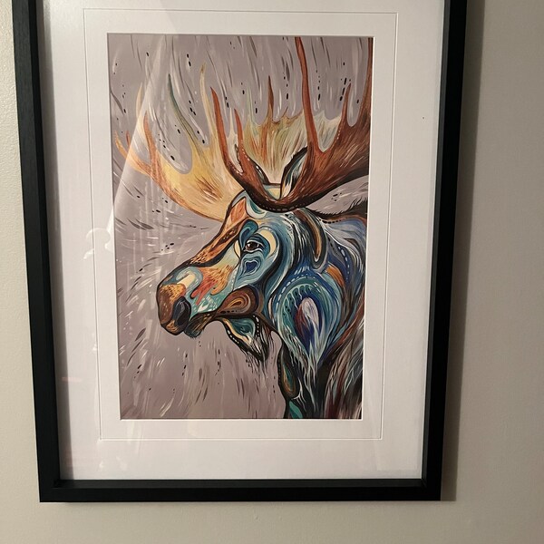 Alpha by Donna Langhorne Indigenous Art Print, First Nations ...