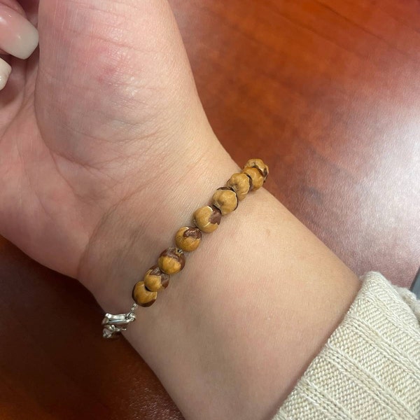 Navajo Juniper Berry Seed Bracelet/anklet Ghost Bead Cedar Beads - Etsy