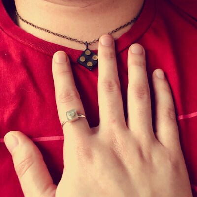 Lego Ring in Sterling Silver - Etsy