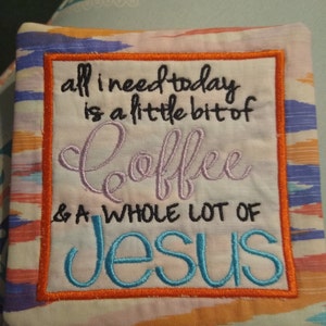 Embroidered Scripture Quilt, Bible Verses, Bible Blocks, Embroidery ...