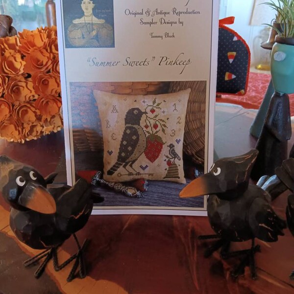 Prairie Schooler Book 143 / Button Up/ Cross Stitch Chart / Counted ...