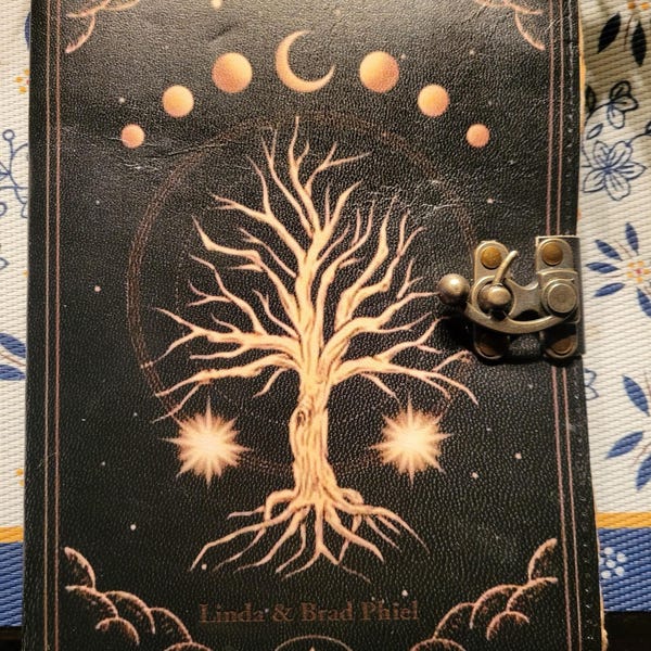 Leather Journal, Book of Shadows, Grimoire Journal, Blank Witch Spell ...