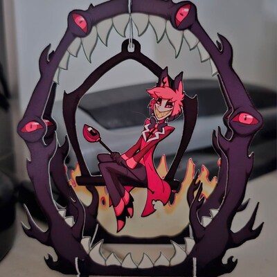 Alastor Hazbin Hotel Paper Craft Standee - Etsy