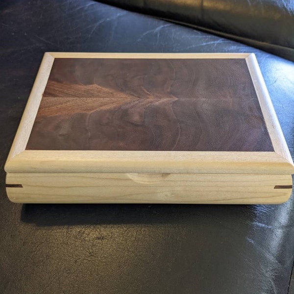Ash Jewelry Box With Clever Lid - Etsy