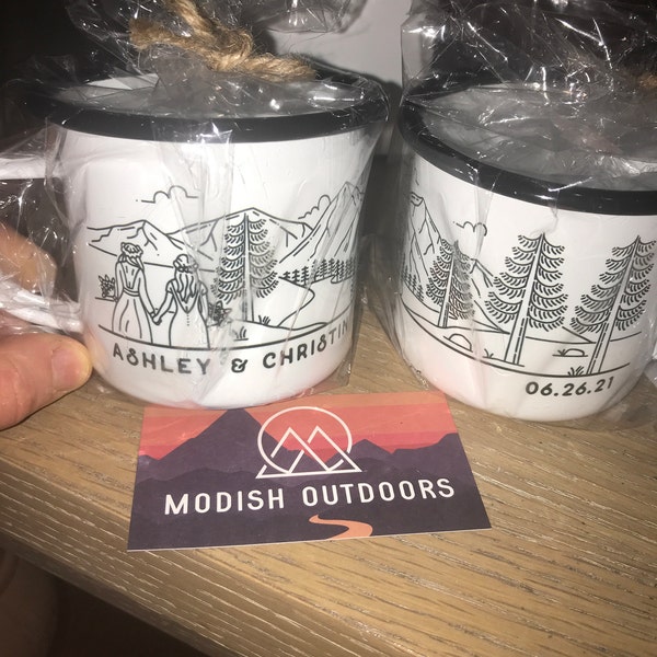 Personalized Lesbian Wedding Gift, Custom Romantic LGBTQ Cup for ...