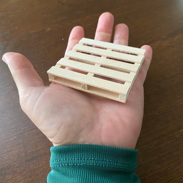 Miniature Pallet - Premium Quality - Perfect for Dioramas, Gifts for ...