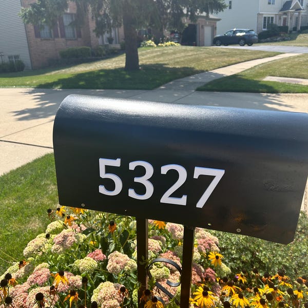 3.5” Magnetic Address Numbers – Custom Printed and Weather Sealed ...