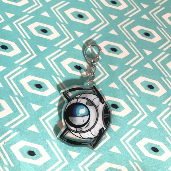 Portal 2 Wheatley Acrylic 2.5 Inches Double Sided Charm Keychains - Etsy