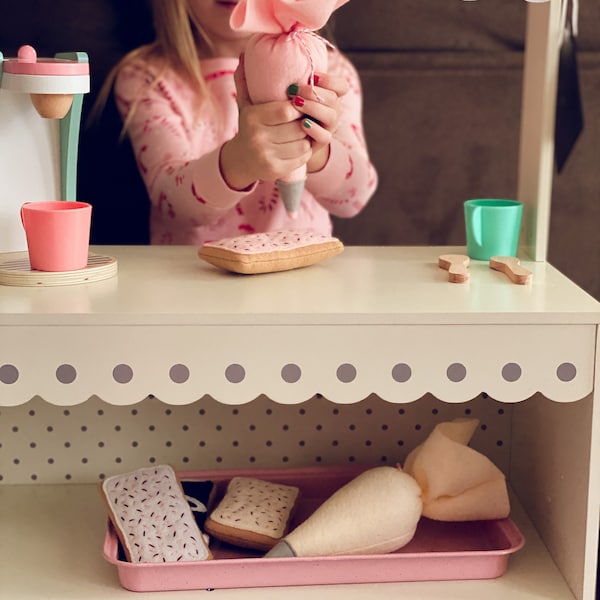 Felt Piping Bags , Felt Baking Set, Felt Food, Pretend Bakery, Felt ...