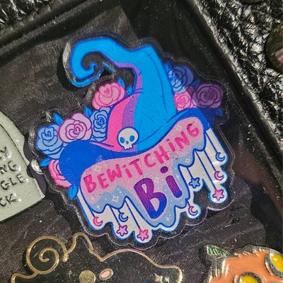 Magical LGBT Acrylic Pins Pansexual Panro Asexual Ace Bisexual Biro ...