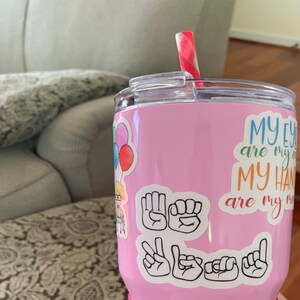 Be Kind Sticker, Kindness Decal, American Sign Language, ASL, Deaf ...