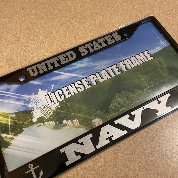 Texas the Lone Star State Design Heavy Duty Metal Car License Plate ...