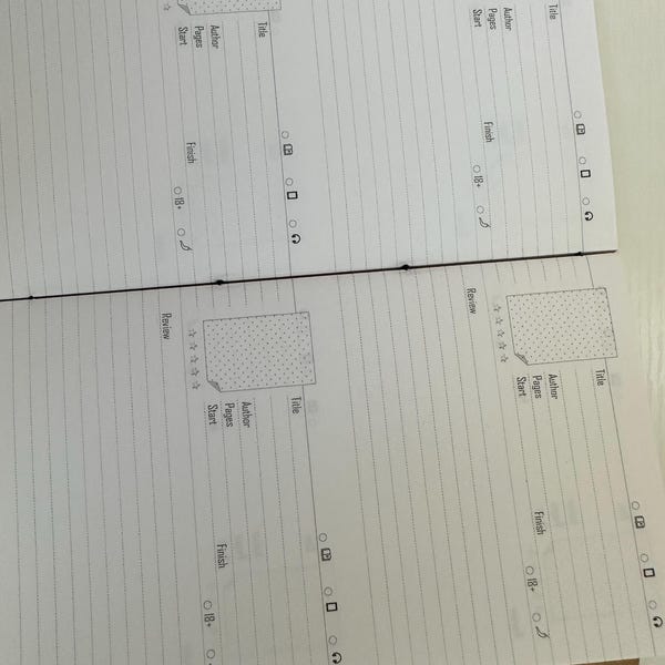 Book Review Half Index Cards 4 in X 3 in | 1 1/2 in X 1 in Sticker ...