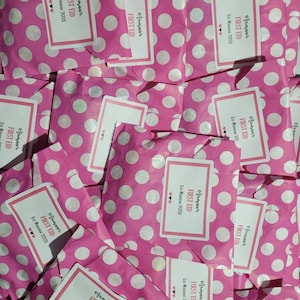Personalised Wedding Favour Sweet Bags Sticker Birthday Candy - Etsy UK