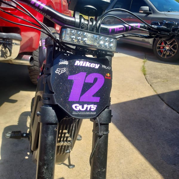 Custom Motocutz Plate Decals - Etsy