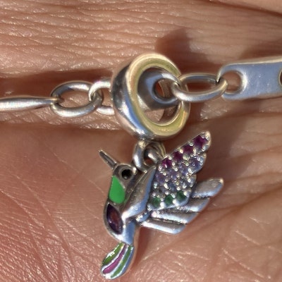 Mysterious and Unique Snake and Butterfly Charm 925 Sterling - Etsy