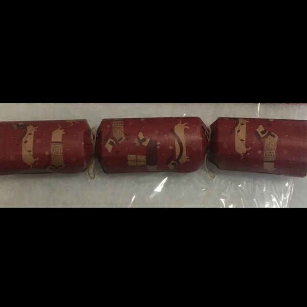 6 Eco Friendly Christmas Crackers W/ Snaps. Fill Your Own DIY Christmas ...